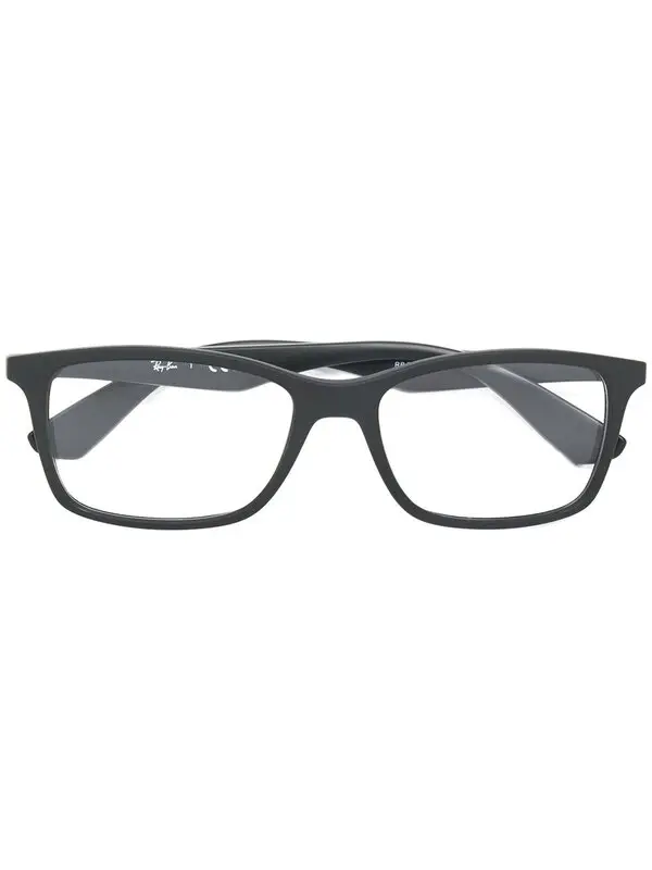 Ray-ban Rectangle Frame Eyeglasses - Black