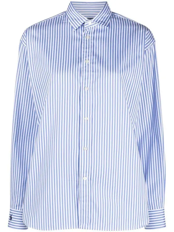 Polo Ralph Lauren Lauren Ralph Lauren Stripe-print Shirt - Blue