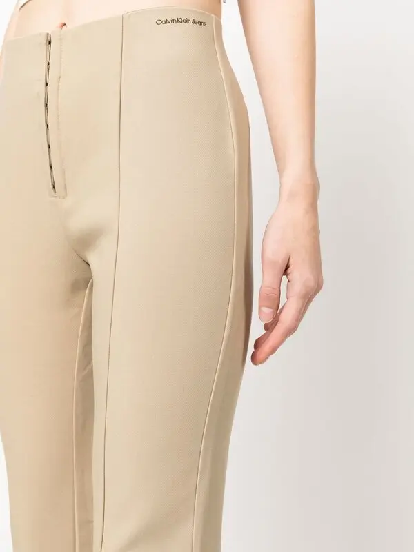 Calvin Klein Slim-cut High-waist Trousers
