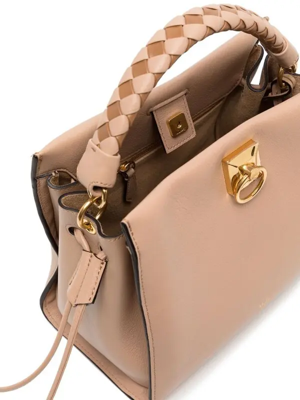 Mulberry Iris Leather Bag - Neutrals