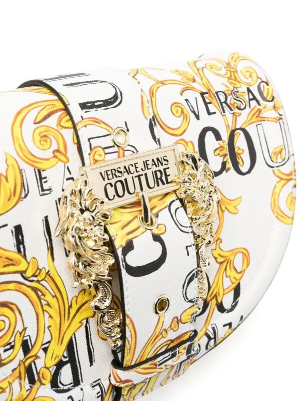 Versace Logo Print Crossbody Bag