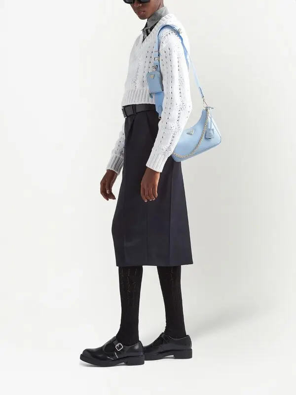 Prada Re-edition Shoulder Bag - Blue