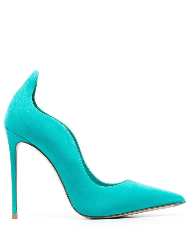 LE SILLA Ivy 110mm Suede Pumps - Blue