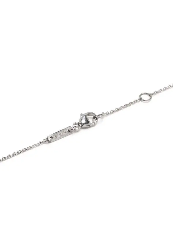 Stephen Webster 18kt White Gold Diamond Stem Necklace