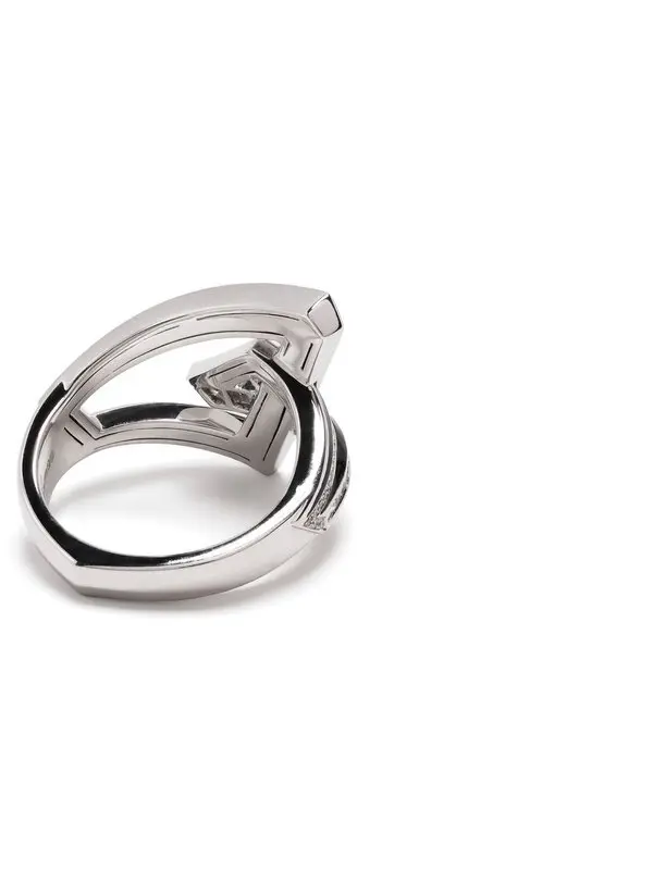 Stephen Webster 18kt White Gold Vertigo Obtuse Diamond Ring