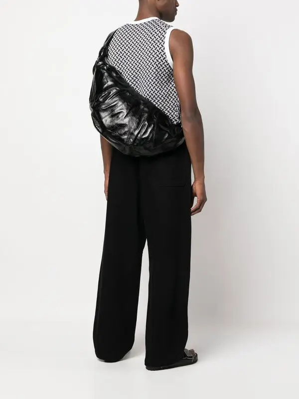 LEMAIRE Croissant Shoulder Bag - Black