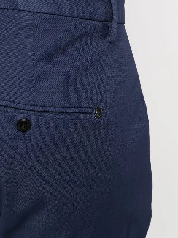 DONDUP Straight-leg Chino Trousers - Blue