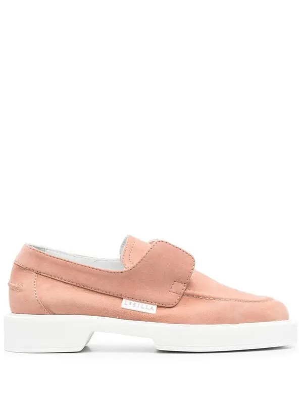 LE SILLA Yatch Suede Moccasins