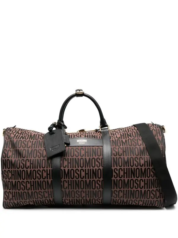 Moschino Print Weekend Bag - Brown