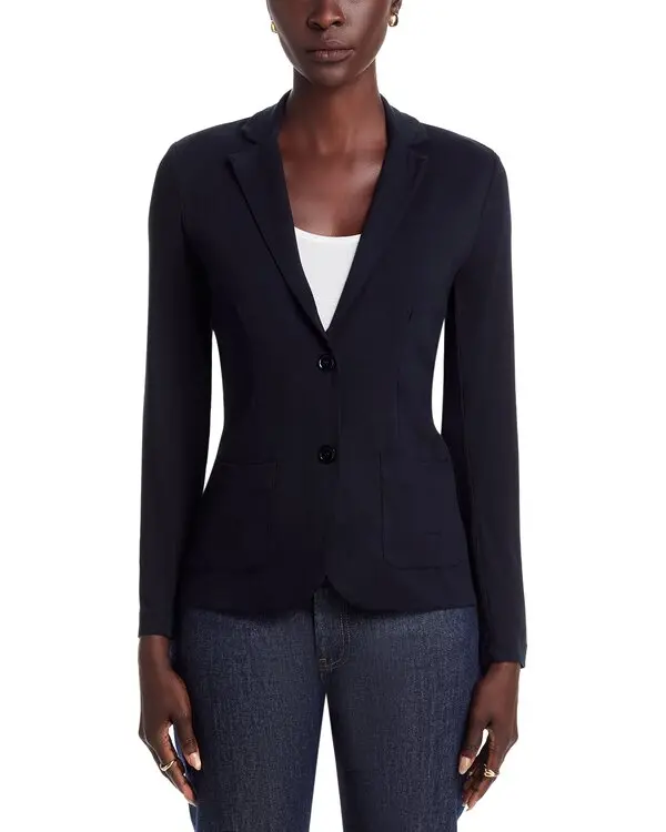 Majestic Filatures Two Button Blazer - Marine