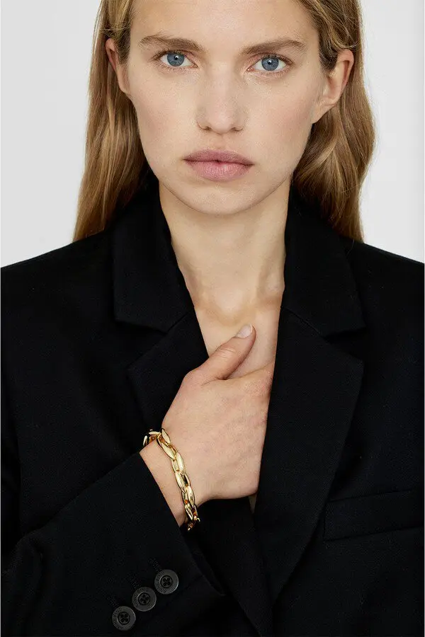 ANINE BING Oval Link Bracelet
