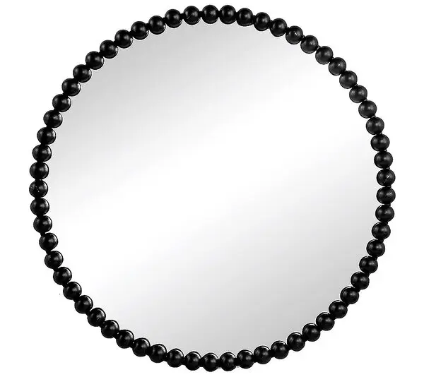 VALERIE PARR HILL Harley Metal Beaded Round Mirror Valerie - One-color