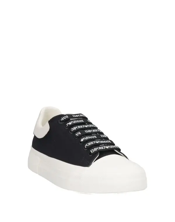 Emporio Armani Low-top Sneakers - Black