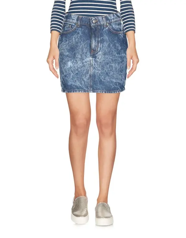 GAËLLE PARIS Denim Pencil Skirt
