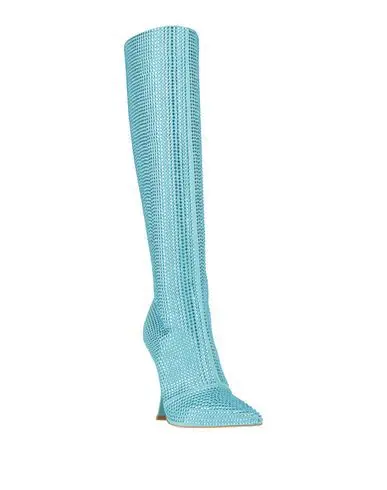 Liu Jo Textile Fibers Crystal Embellished Boots - Blue