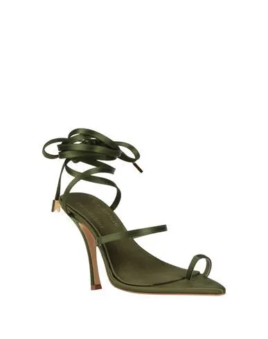 ILIO SMERALDO Thong Sandal With Ankle Tie