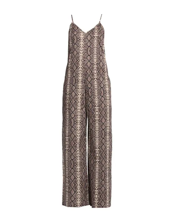 VIRNA DRÒ Sleeveless Jumpsuit - Beige