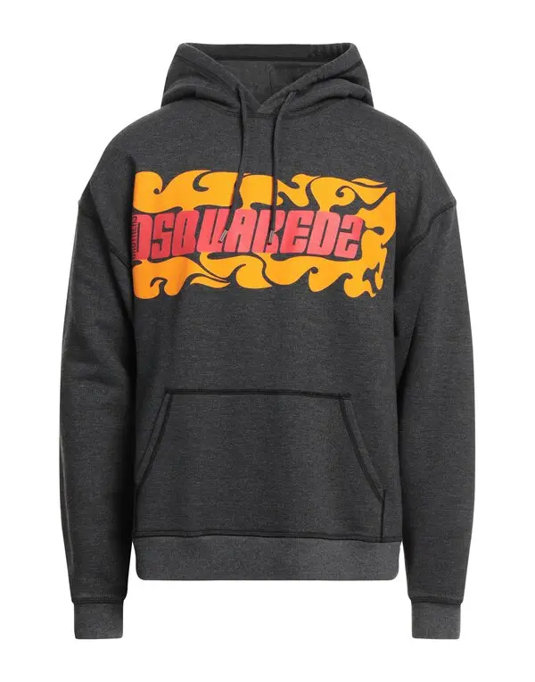 Dsquared2 Cotton-blend French Terry Sweatshirt - Grey