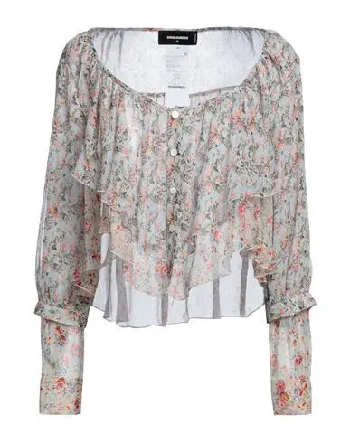 Dsquared2 Silk Floral-print Shirt - Blue