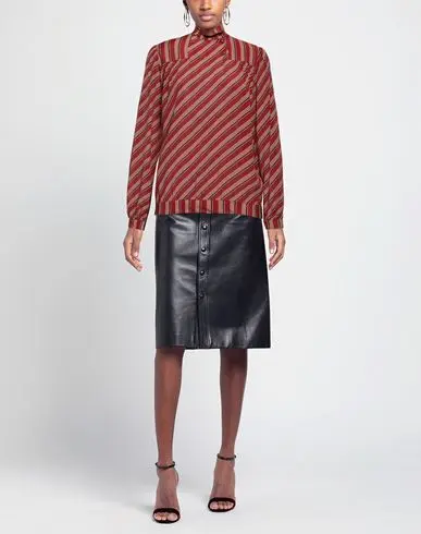 KATIA GIANNINI Striped Crepe Top