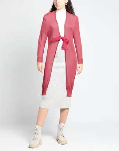 PINK MEMORIES Knit Cardigan - Red