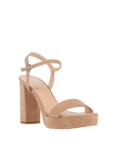 BALDININI Sandals With Block Heel - Beige