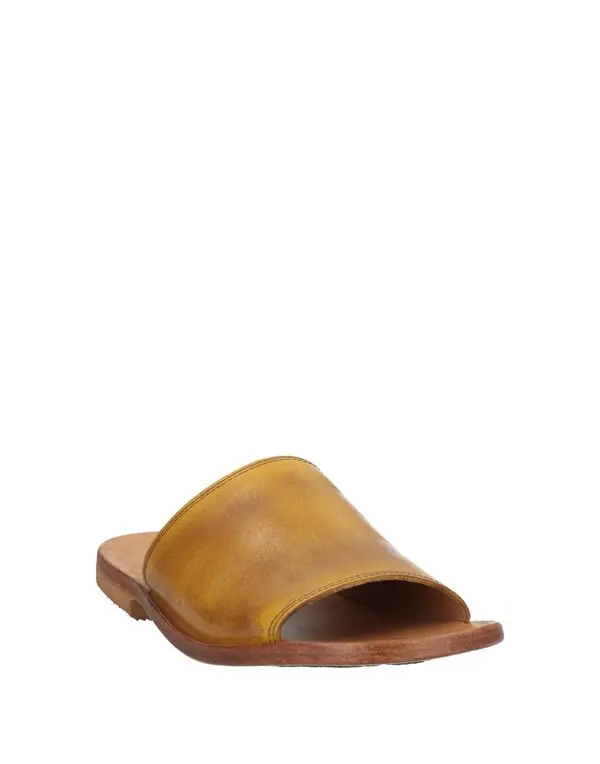 Moma Calfskin Sandals - Yellow