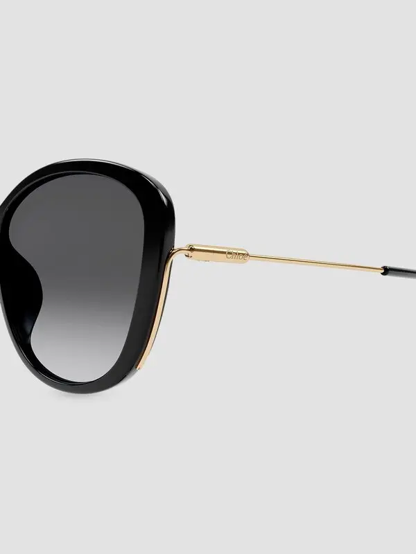 Chloé Elys 59mm Round Sunglasses