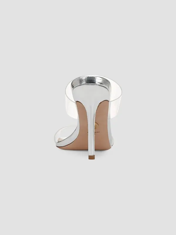 Veronica Beard Asha Transparent Mules