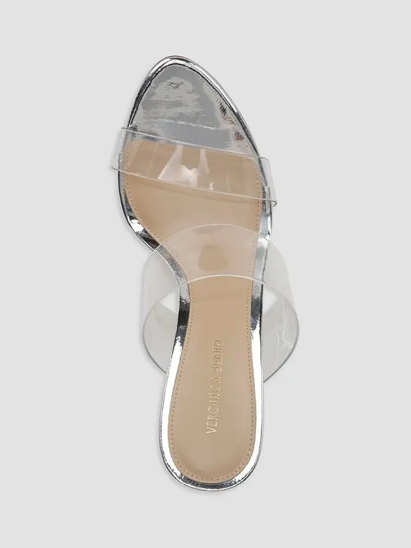 Veronica Beard Asha Transparent Mules