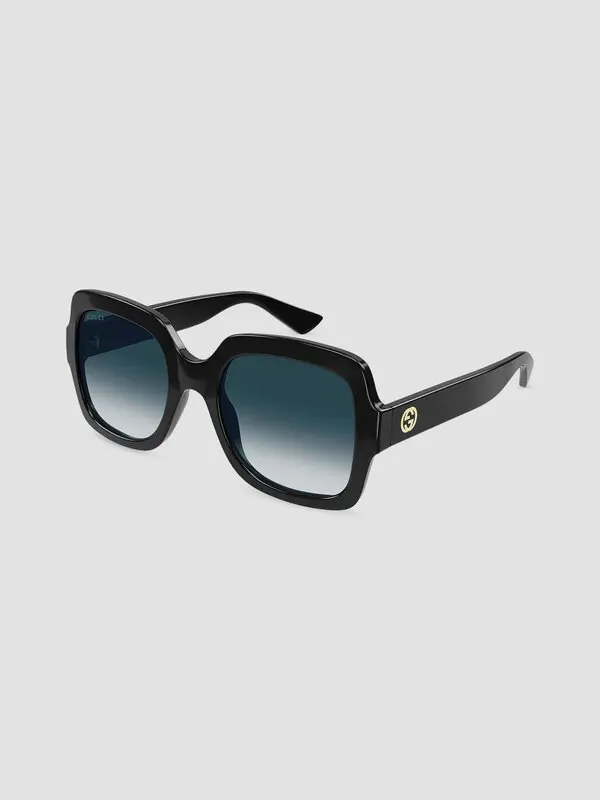 Gucci Minimal 54mm Square Sunglasses - Black