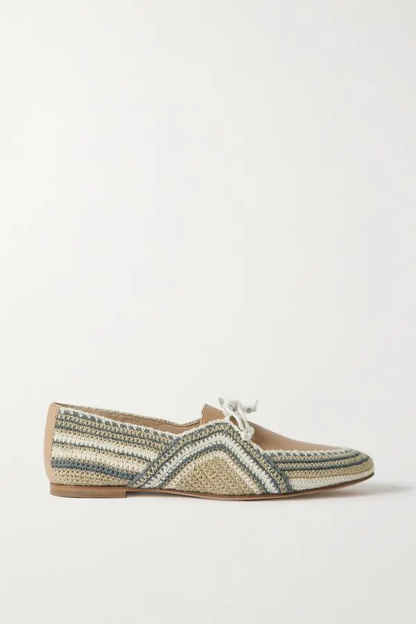 Gabriela Hearst Hays Leather Loafers - Brown