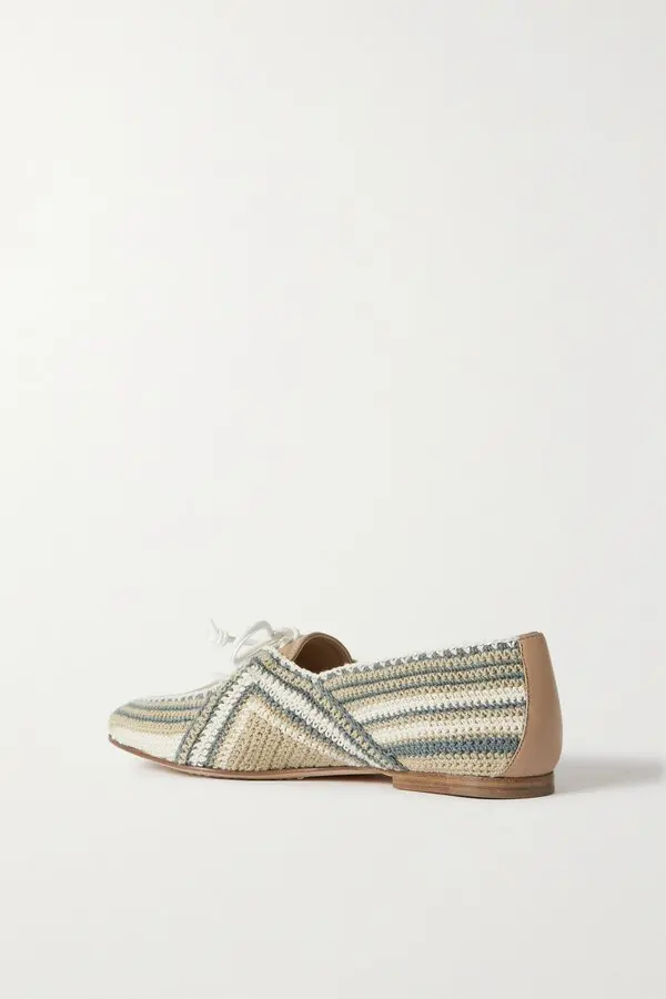 Gabriela Hearst Hays Leather Loafers - Brown