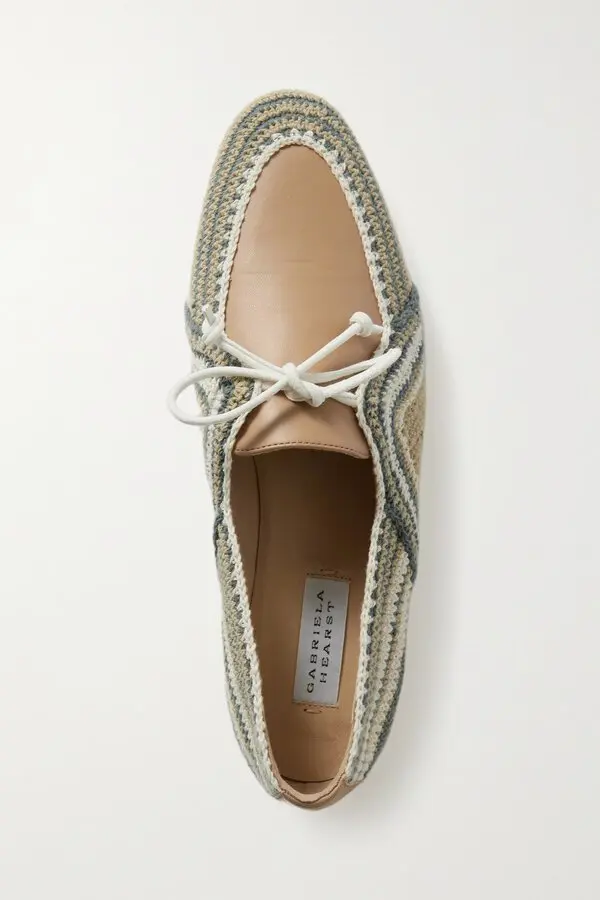 Gabriela Hearst Hays Leather Loafers - Brown