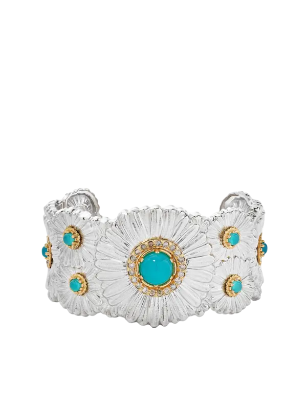 Buccellati Daisy Blossoms Cuff - Silver