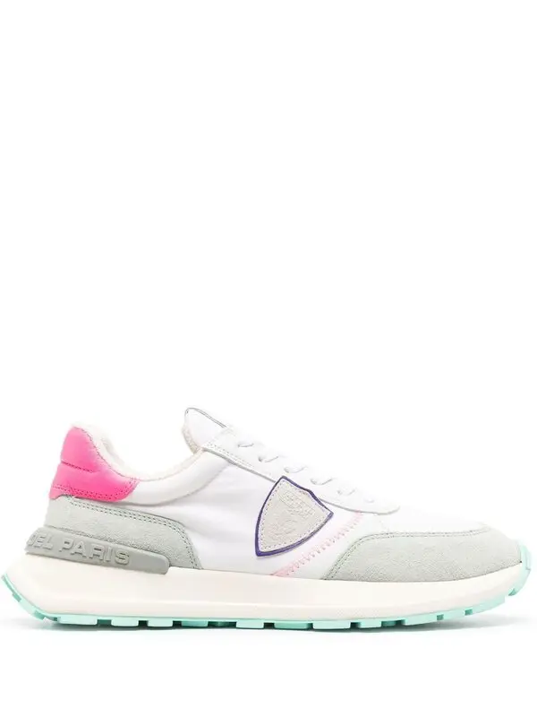 Philippe Model Logo-patch Low-top Sneakers - White