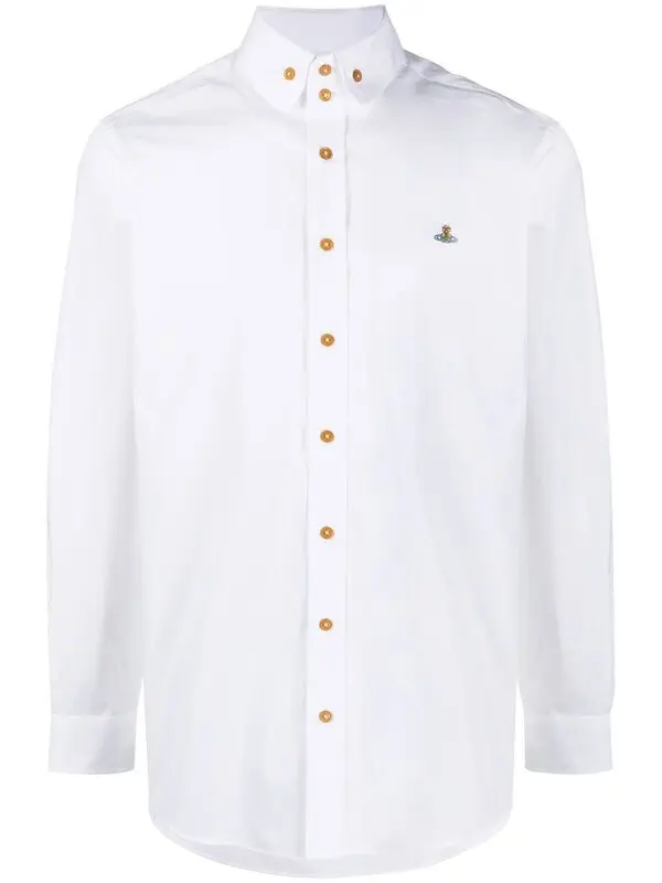 VIVIENNE WESTWOOD Krall Orb-embroidered Shirt