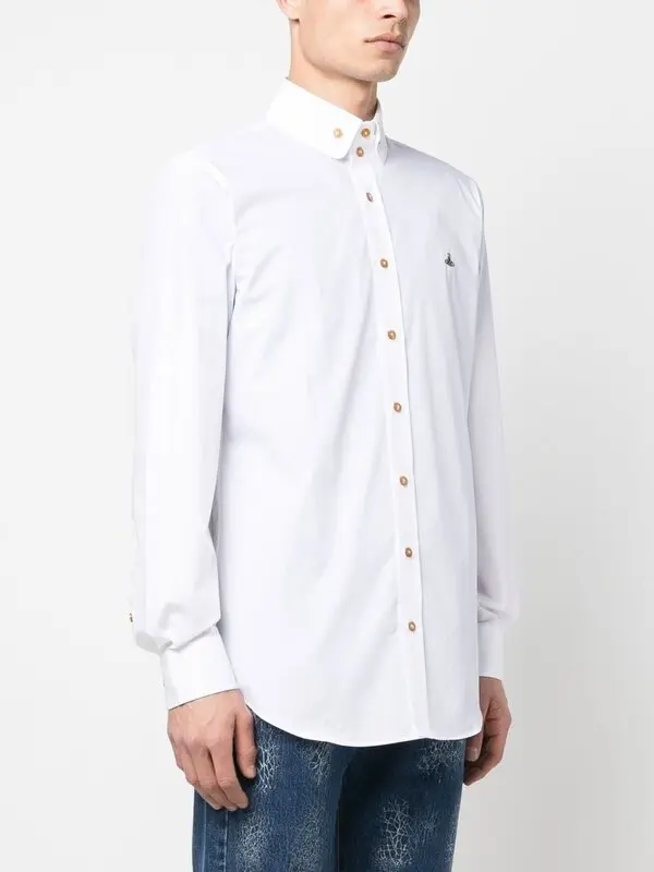 VIVIENNE WESTWOOD Krall Orb-embroidered Shirt