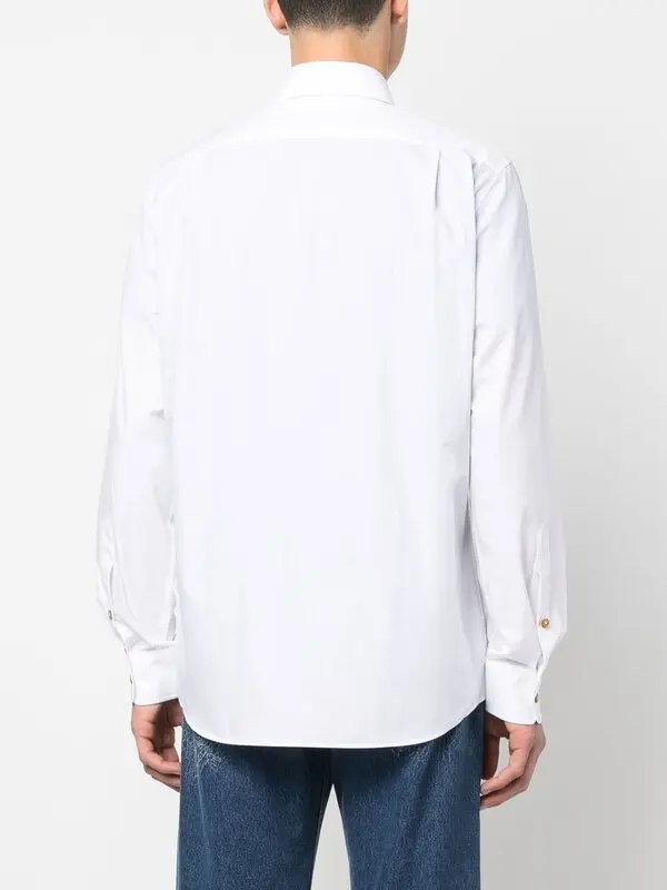 VIVIENNE WESTWOOD Krall Orb-embroidered Shirt