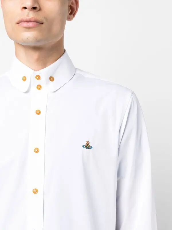 VIVIENNE WESTWOOD Krall Orb-embroidered Shirt