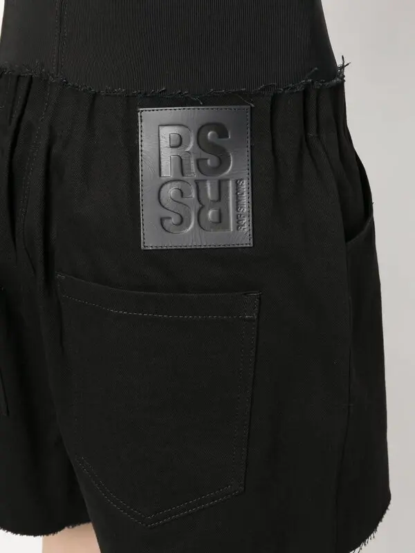 Raf Simons Distressed Track Shorts