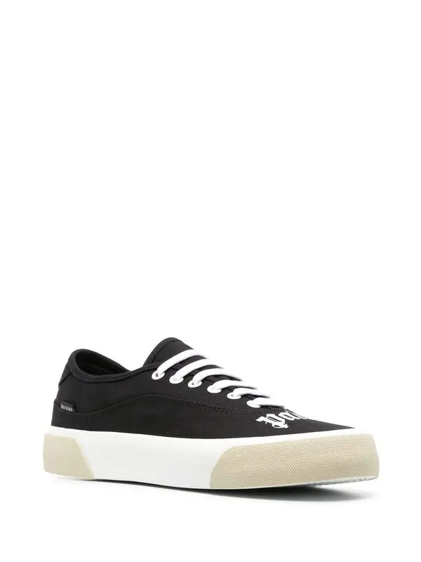 Palm Angels Logo Skaters Sneakers - Black