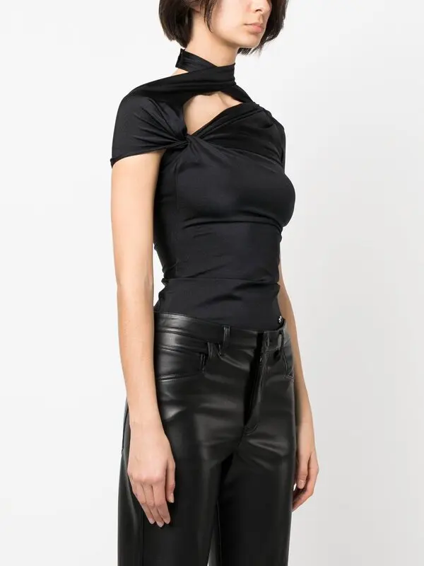Coperni Logo-plaque Cut-out T-shirt