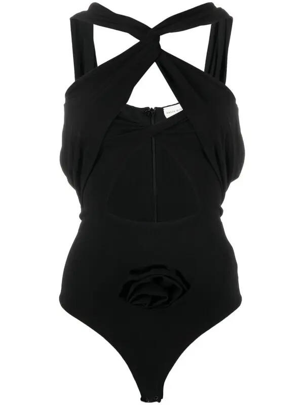 Magda Butrym Twisted Cut-out Bodysuit