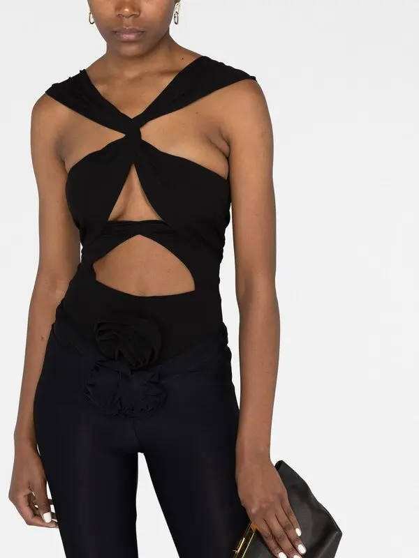 Magda Butrym Twisted Cut-out Bodysuit