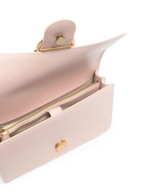 Pinko Love One Classic Shoulder Bag - Pink