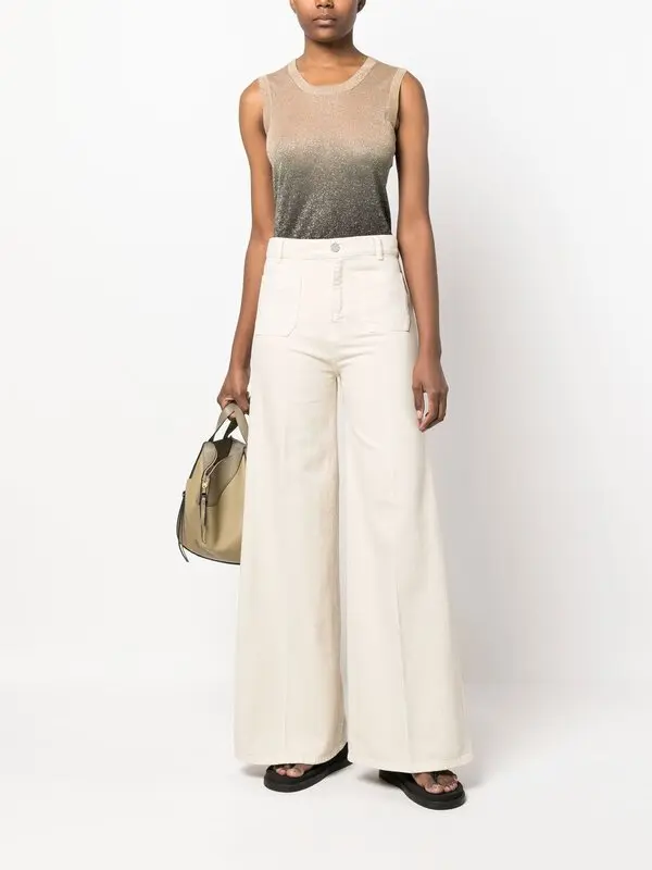 JOSEPH Wide-leg Denim Jeans
