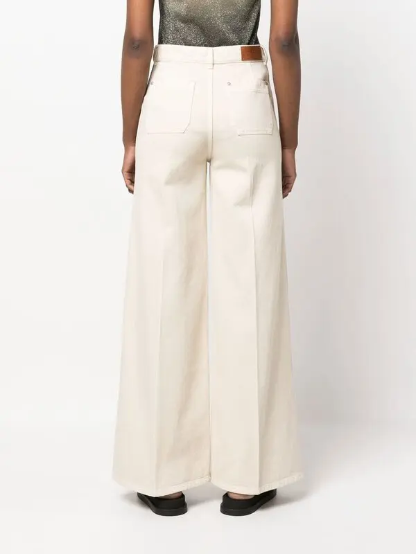 JOSEPH Wide-leg Denim Jeans