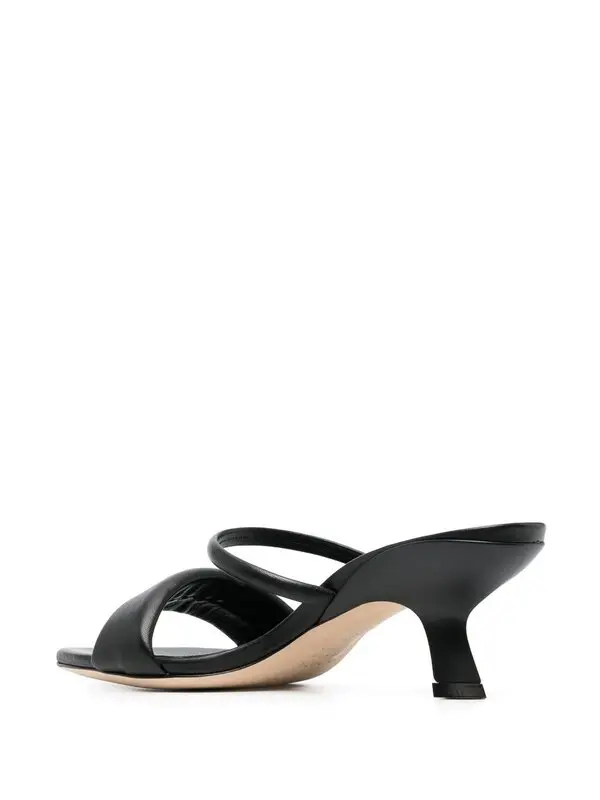 VIC MATIE 70mm Open-toe Leather Sandals