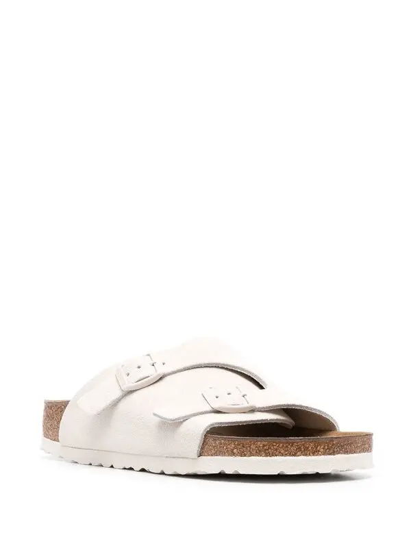 BIRKENSTOCK Zürich Suede Sandals - White